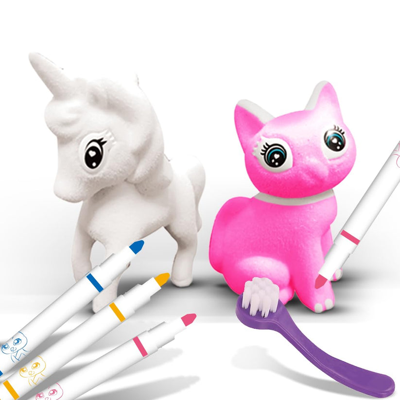 Wembley Pvc Kids DIY & Paint Craft Kit-Washable Non-Toxic & Reusable C ...