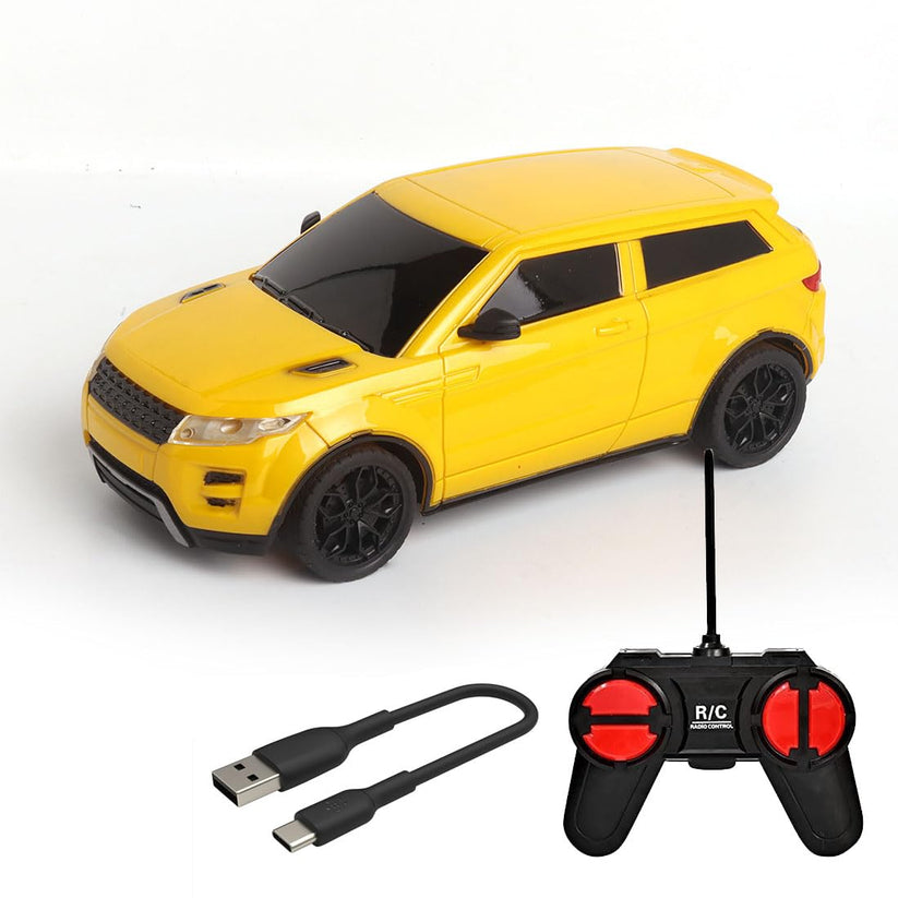 Rechargeable Remote Control Car - Yellow – Wembley Toys